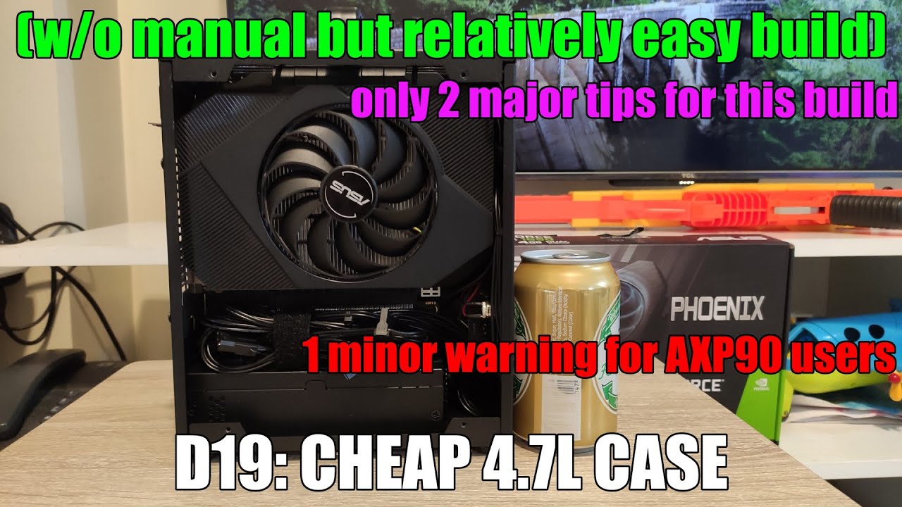 D19 BUILD | A 4.7L SFF ITX Build - YouTube
