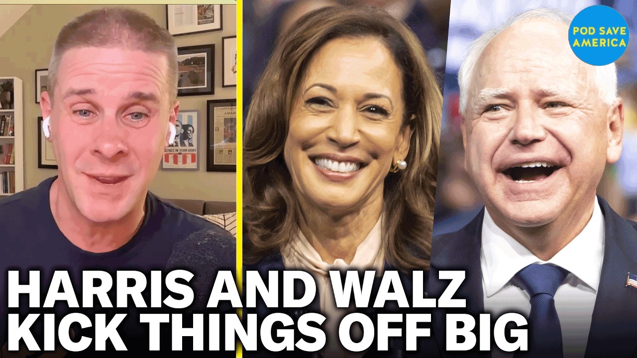 Tim Walz Bolsters Kamala Harris Campaign At HUGE Rally In Philadelphia ...