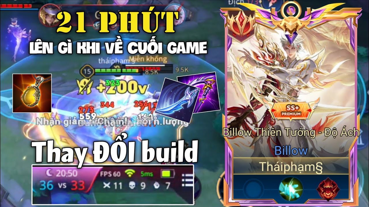 Liên Quân - Trận Đấu Cực Căng Kéo Về Cuối Game Thì Thay Đổi Đồ Nào Hợp ...