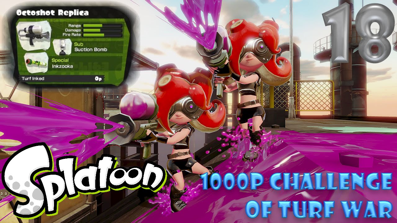 Splatoon - Octoshot Replica - 1000p Challenge #18 - YouTube