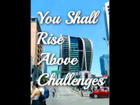 You Shall Rise Above Challenges...Psalm 27:6 #christianprayer #favor # ...