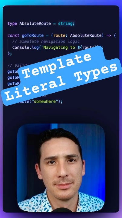 Template Literal Types In Typescript Typescript Typescripttutorial Coding Programming Youtube