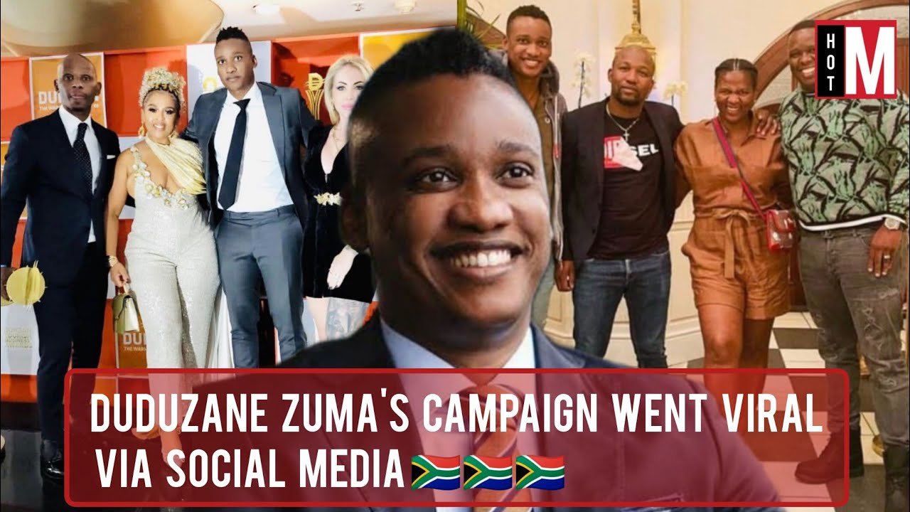Duduzane Zuma's Campaign Went Viral Via Social media - YouTube