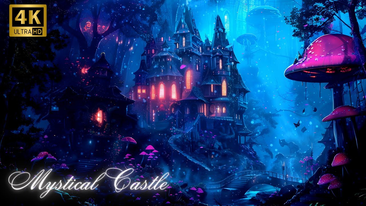 Enchanted Forest Music - Mystic Castle Ambience - Background Loop for ...