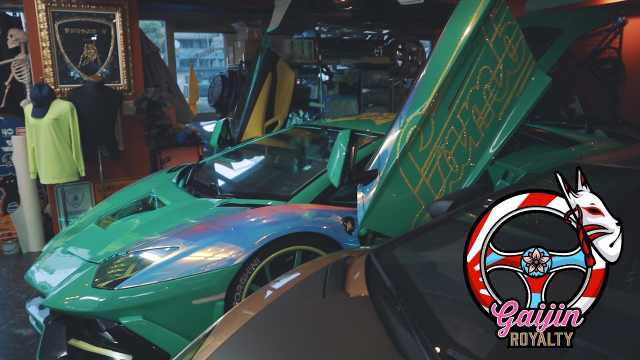 The Lamborghini Legends of Japan | Fighting Star - YouTube