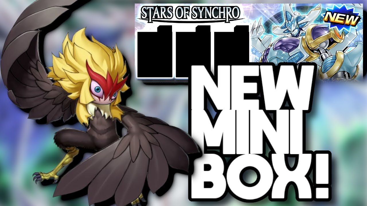 New Mini-Box STARS OF SYNCHRO | Blackwings, Trishula, & More! | Yu-Gi ...