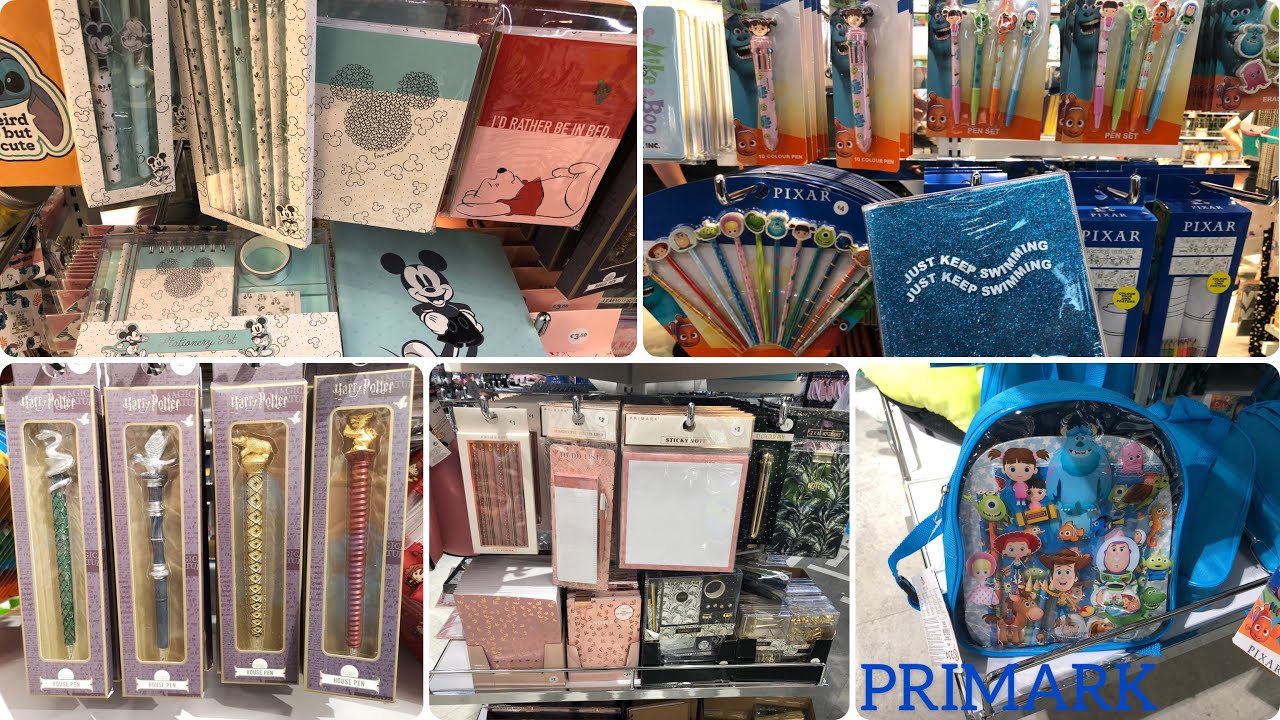 PRIMARK BACK TO SCHOOL - STATIONERY /JULY 2020 - YouTube