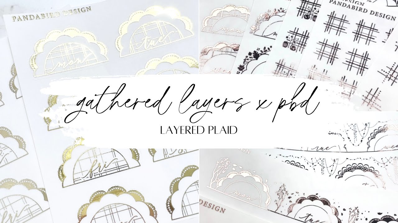 Gathered Layers x Panda Bird Design Present "Layered Plaid" | $2 ...