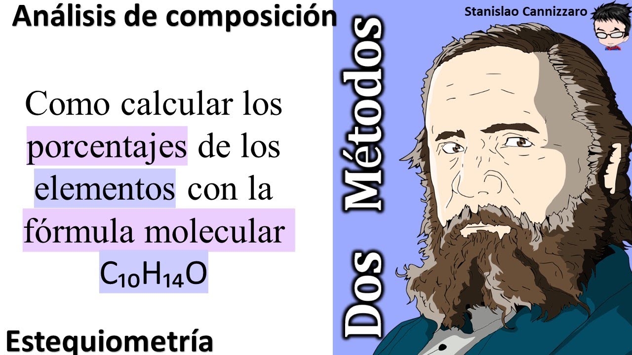 𝐀𝐧á𝐥𝐢𝐬𝐢𝐬 𝐝𝐞 𝐜𝐨𝐦𝐩𝐨𝐬𝐢𝐜𝐢ó𝐧 Como calcular los % de los elementos con la ...