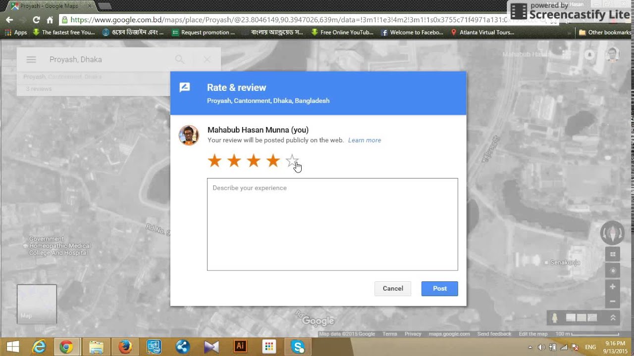 Google Local Guides Review & rating Using PC - YouTube