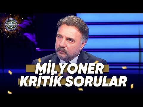 Milyoner Kritik Sorular | Kim Milyoner Olmak İster?