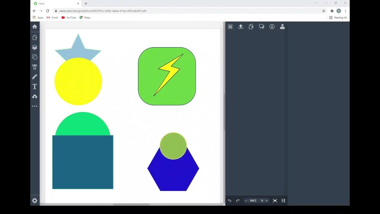 Vectr - 09 - Unite, Subtract, Intersect, Exclude - YouTube