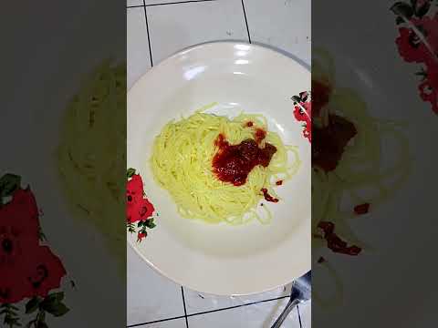 spaghetti #olahanmieinstan #cooking #live
