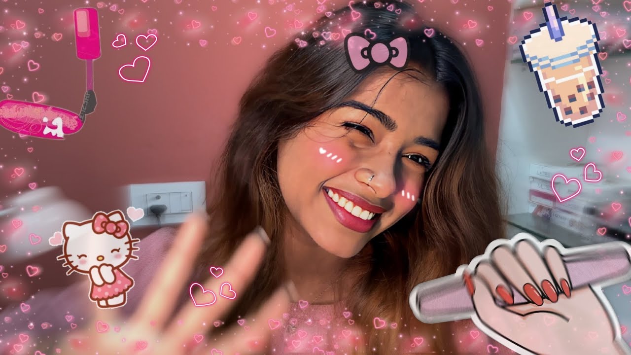 First Try: DIY Nail Extensions😋 - YouTube