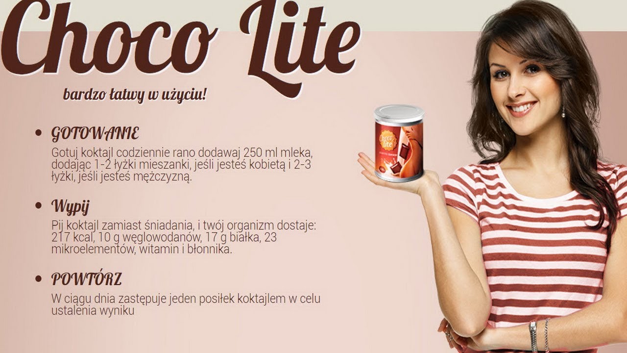 Choco Lite Apteka Cena - YouTube