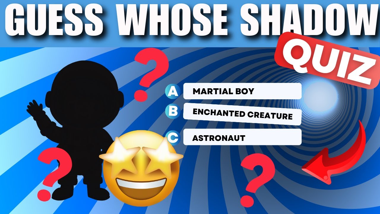 Guess whose shadow! This will challenge you! Quiz of 35 Challenges! - YouTube