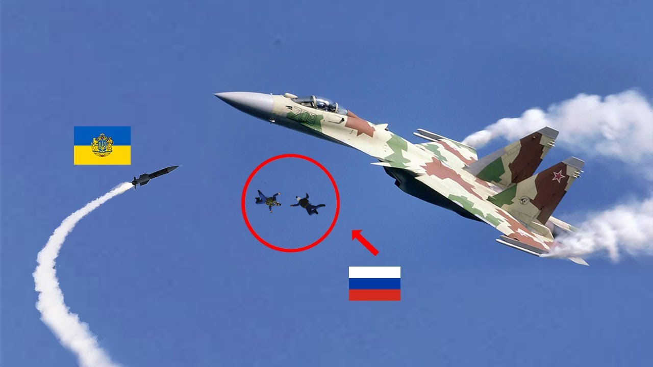 🔴the moment Russia's newest fighter jet was blown up by NATO in the ...