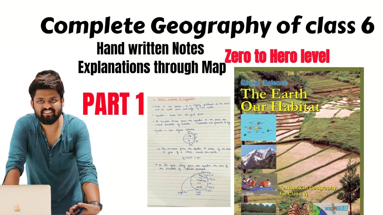 L - 01 | Part A | Complete Geography of class 6 | Comprehensive Notes ...