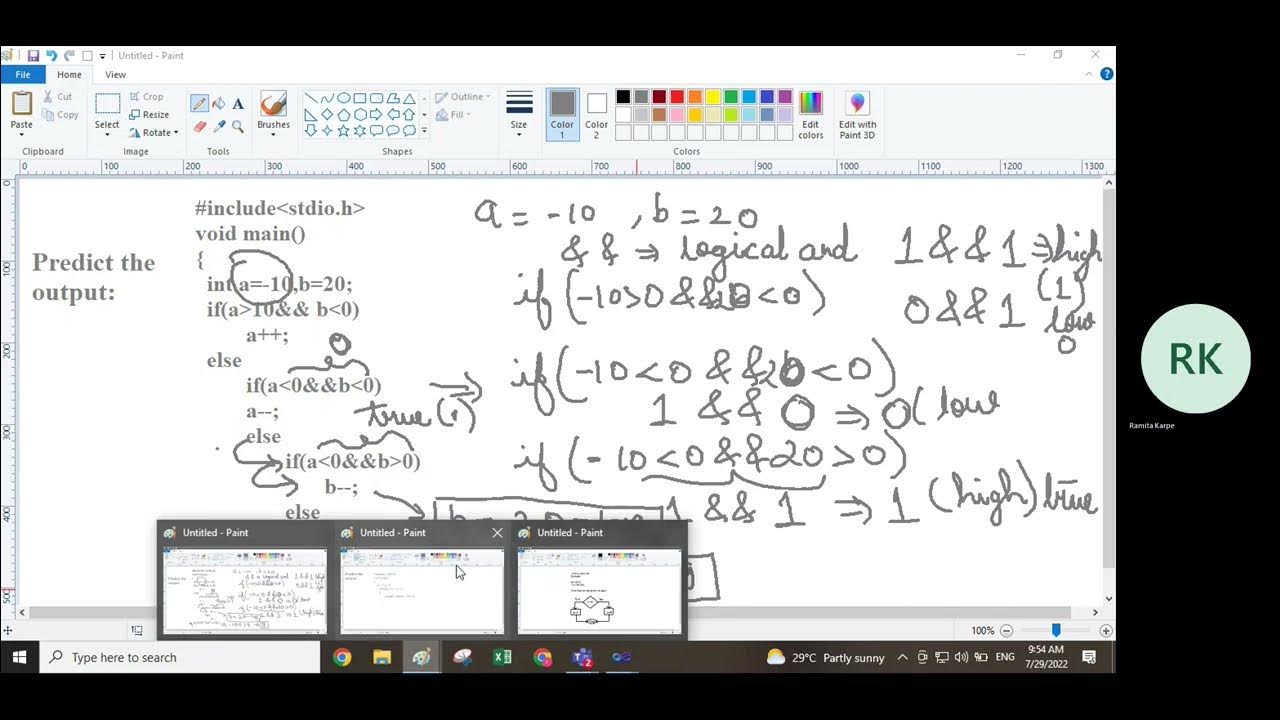 C PROGRAM OUTPUT - YouTube