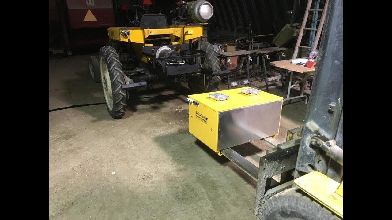 Hefty-G tractor, electric conversion, part 5: battery pack assembly ...