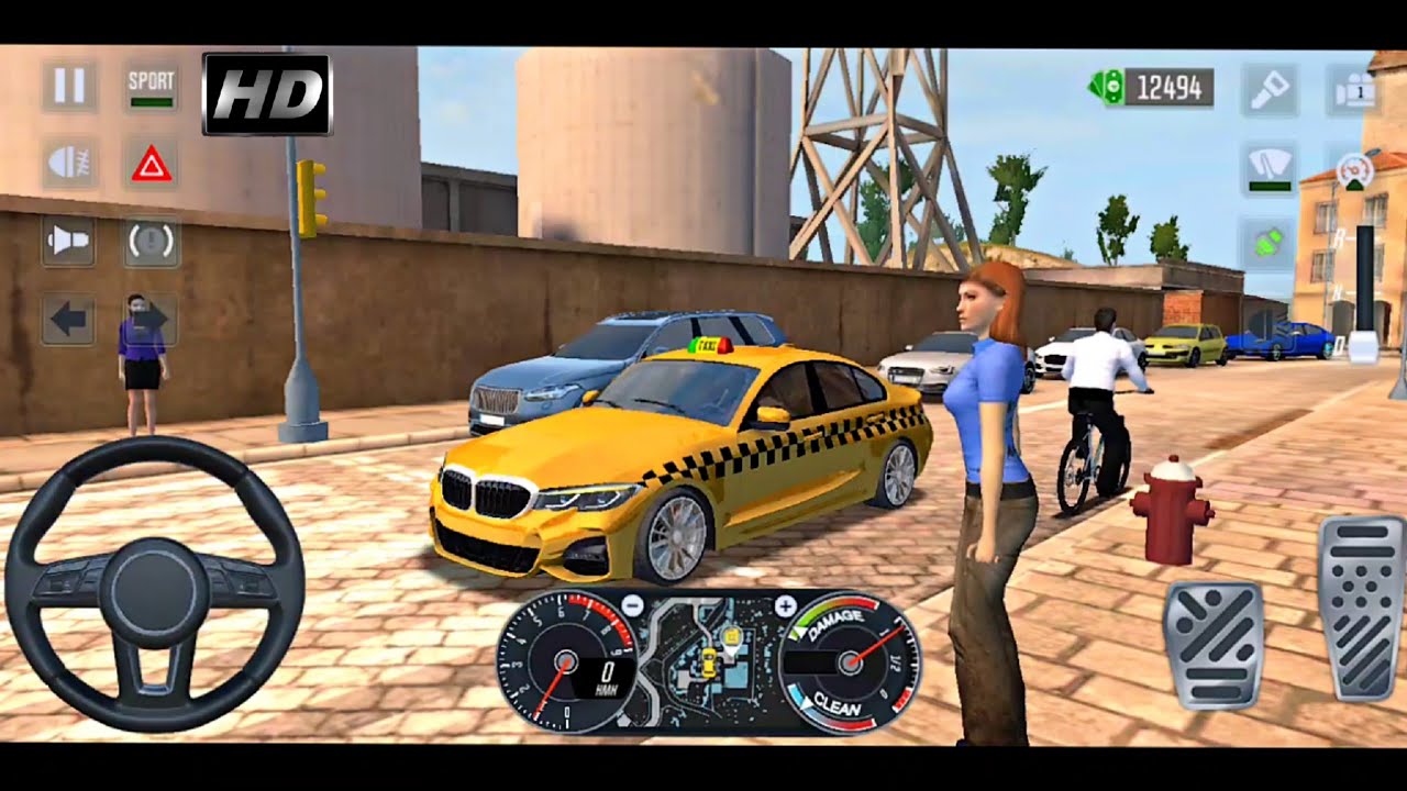 Taxi Simulator Evolution Gameplay | 1080 HD | Taxi Car Simulator | #3d ...