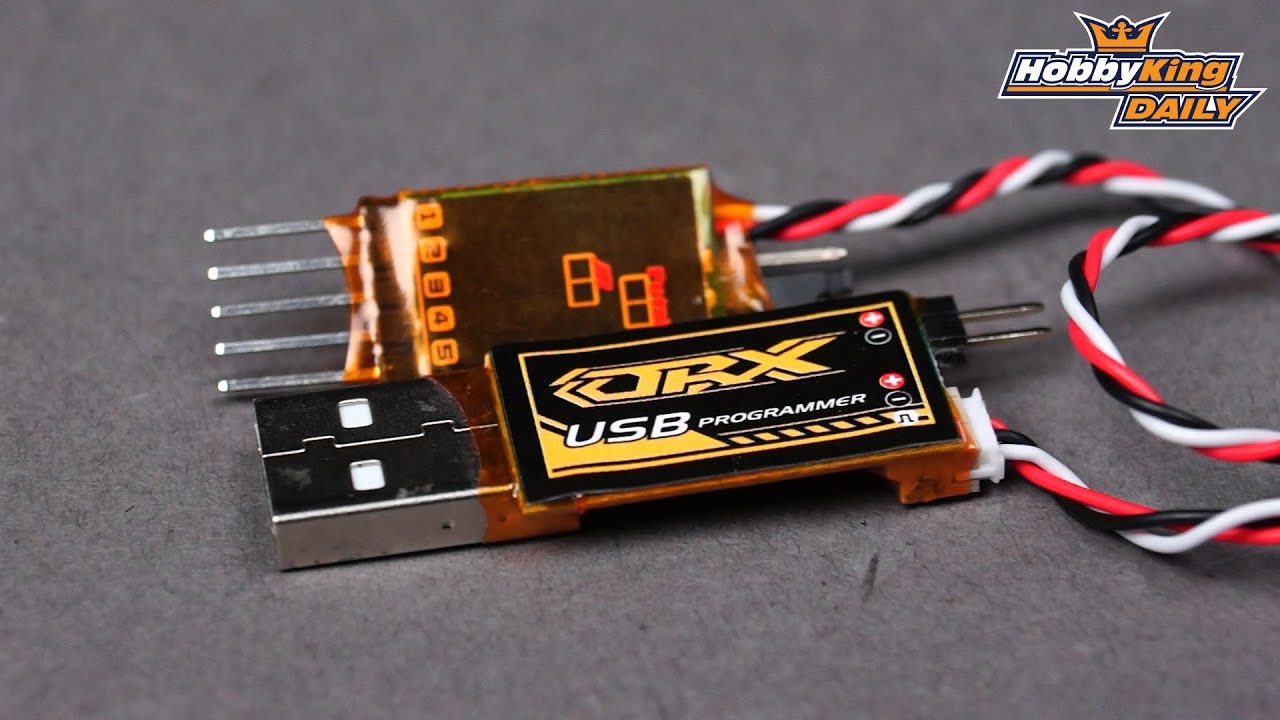 HobbyKing Daily - Orange RX USB Programming Tool - YouTube