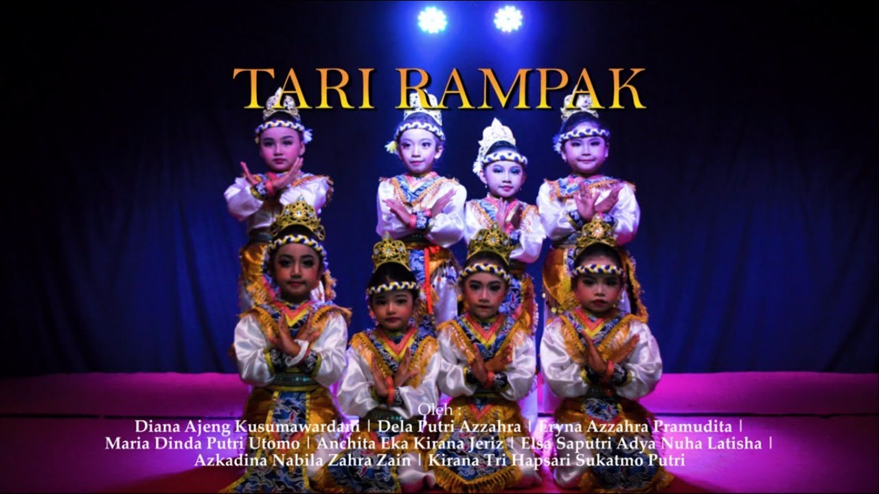Uji Kompetensi Jilid III- Tari Rampak - Kelas Tari Kreasi Anak - YouTube