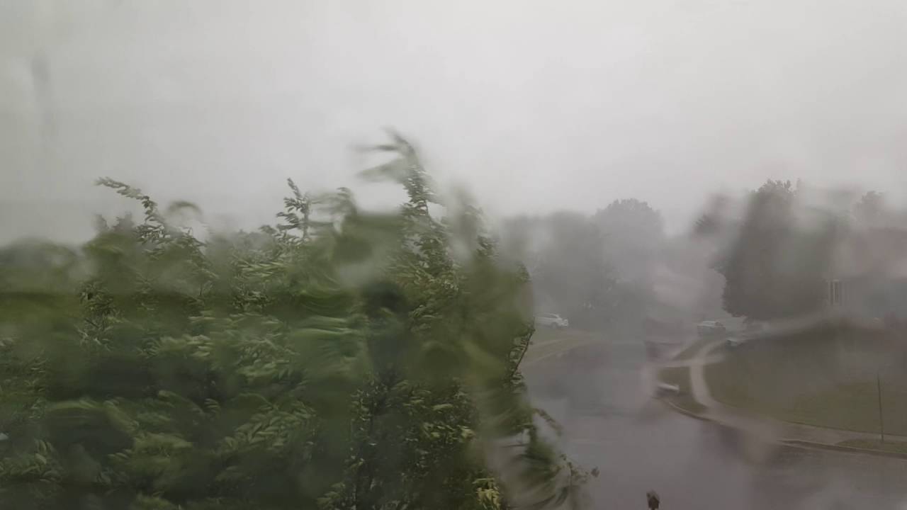 8 mins of hell storm 6/21/16 Centreville VA - YouTube