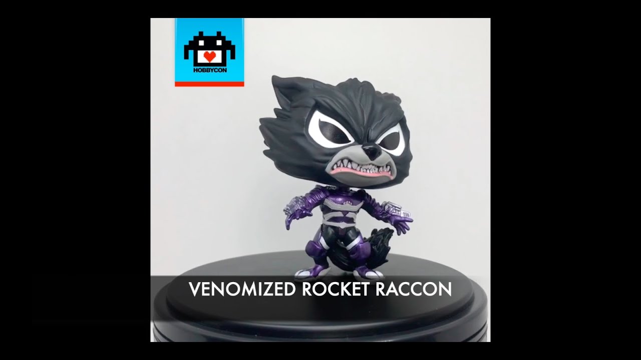 Venomized Rocket Raccoon | Funko Pop! - YouTube