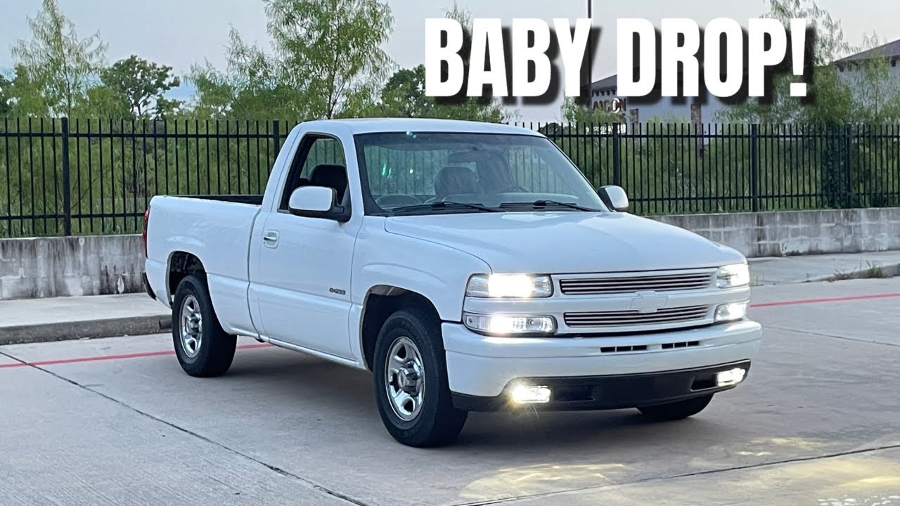 I INSTALLED DROP SHACKLES ON THE PROJECT TRUCK AND POLISHED IT! - YouTube