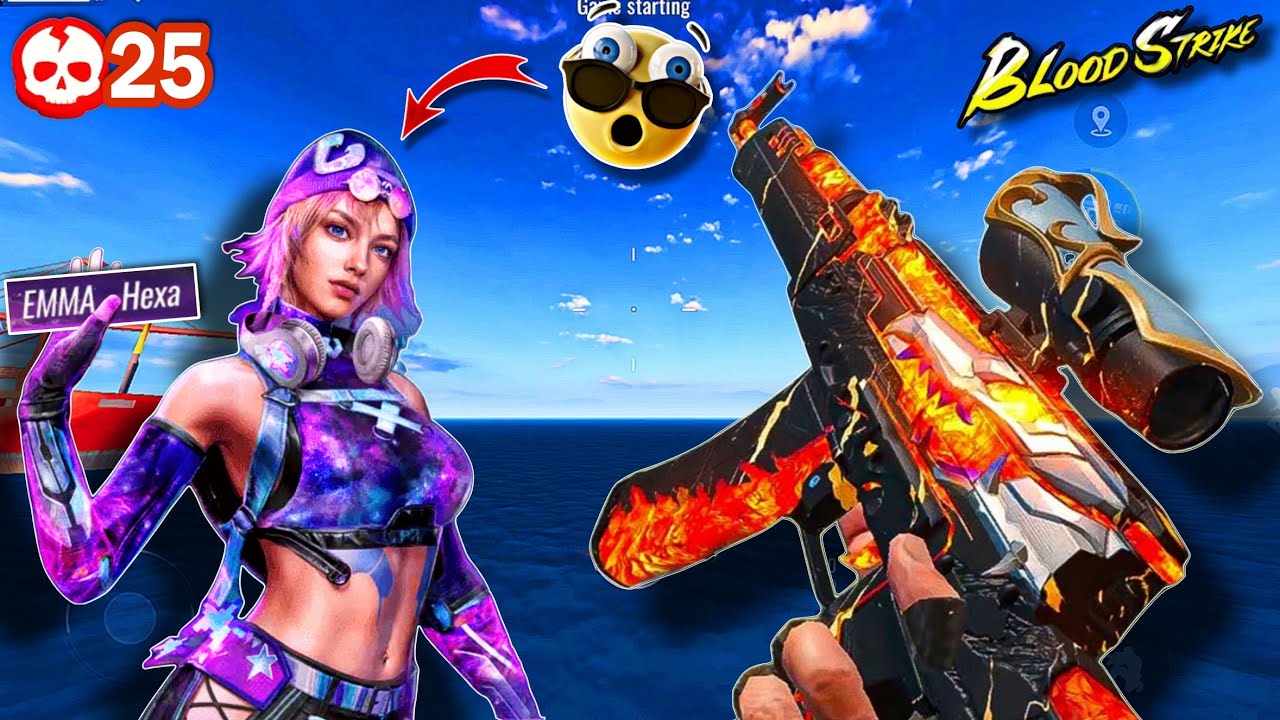 New* EMMA Hexa Ultra Stash Skin - 25 KILL BLOOD STRIKE GAMEPLAY - YouTube