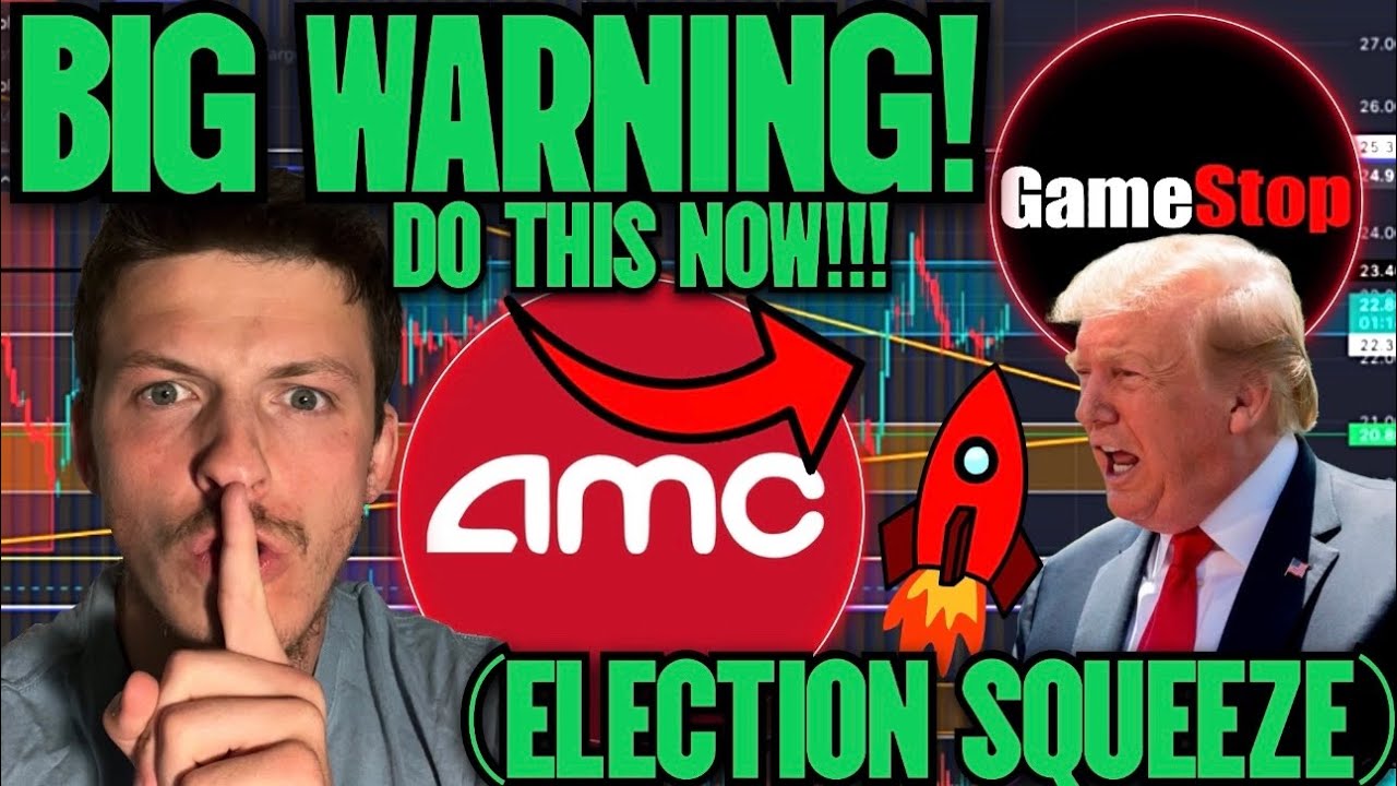 AMC GME STOCK WATCH BEFORE ELECTION!!!!!!!!! - YouTube