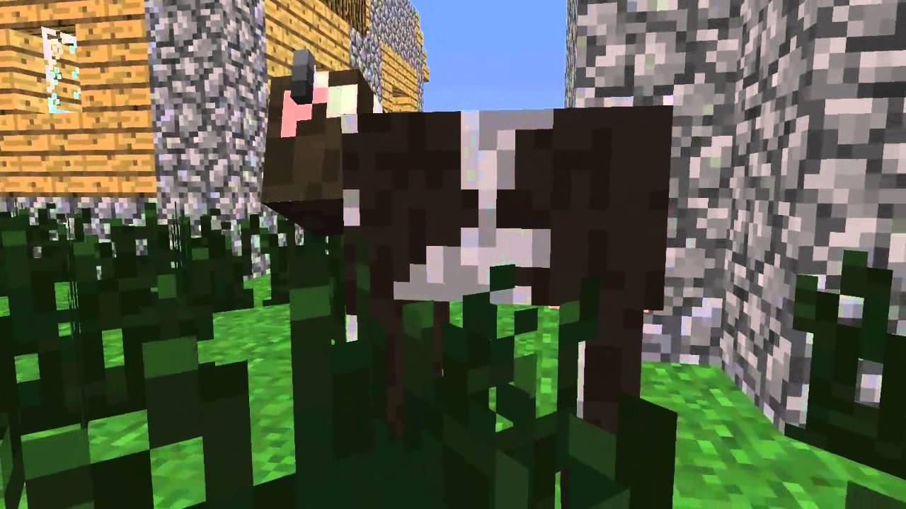 Animated ways to kill a Cow in Minecraft - Part 2 - YouTube