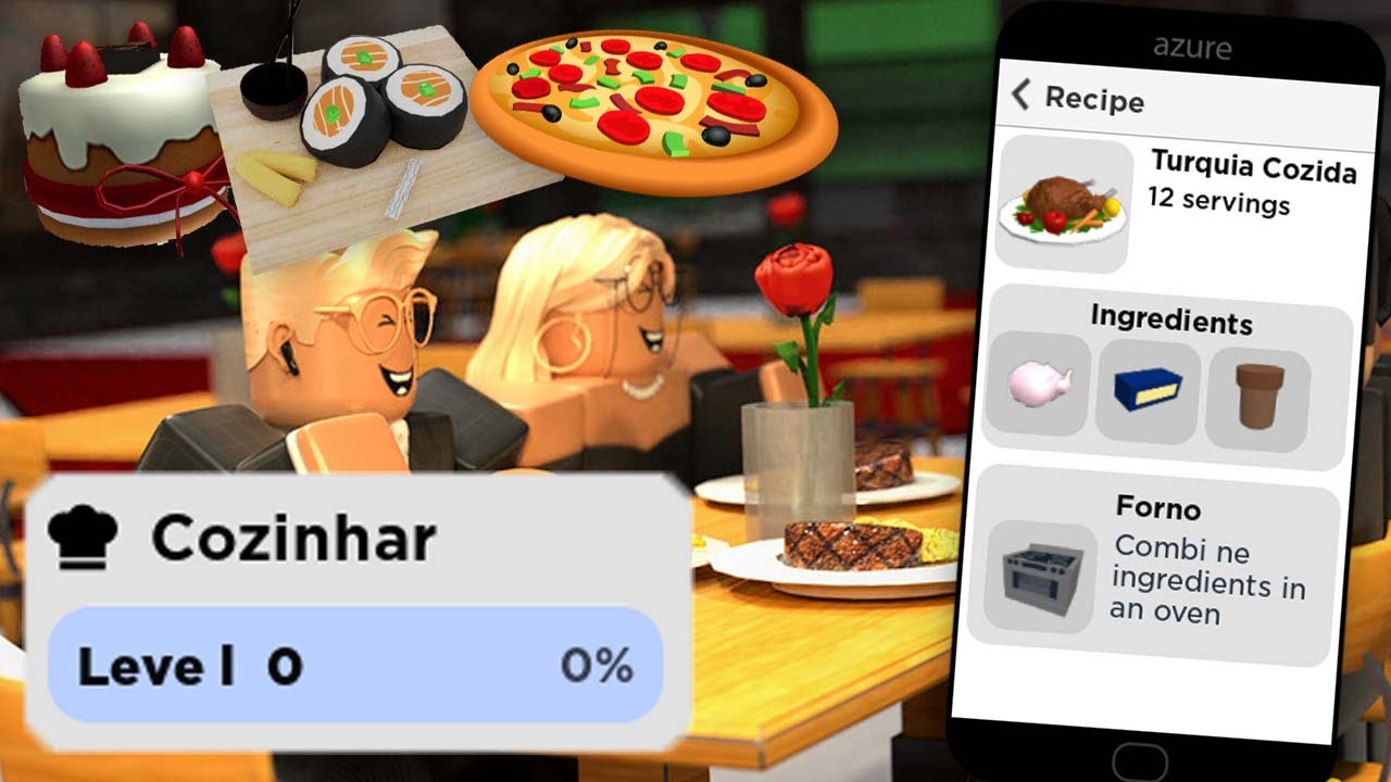 Roblox - RoCitizens - NOVO SISTEMA DE COMIDA! GANHE NIVEIS POR COZINHAR ...