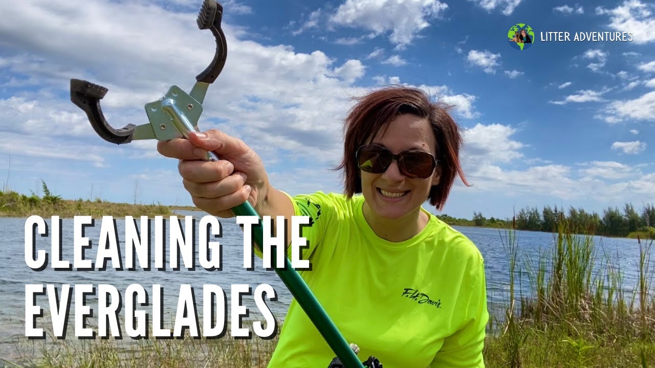 Fishing for Trash in the Florida Everglades | Litter Picking - YouTube