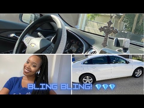 Decorate My New Car with Me! Bling Bling!💎 - YouTube