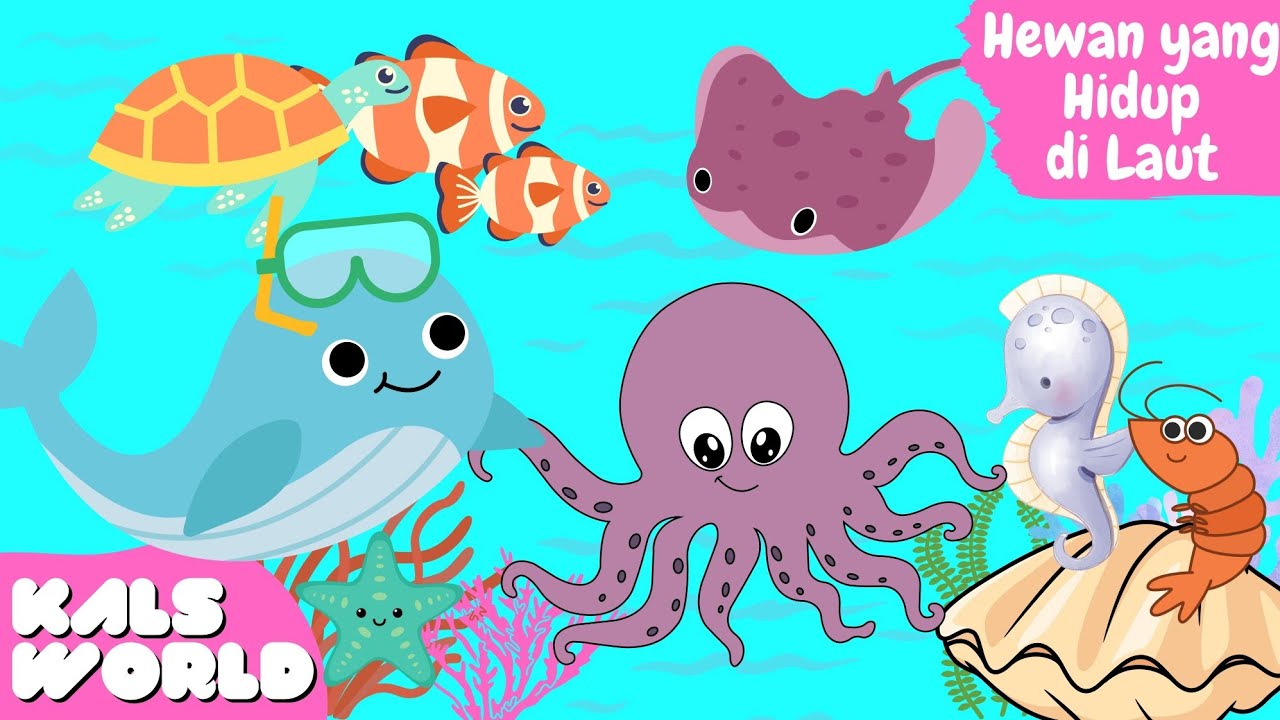 Hewan yang Hidup di Laut Penyu, Hiu, Paus, Belut, Kepiting, Lobster ...