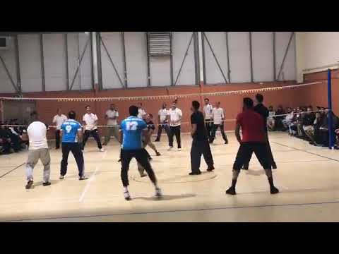 Shooting Volleyball England Europe full final match shooting volleyball ...
