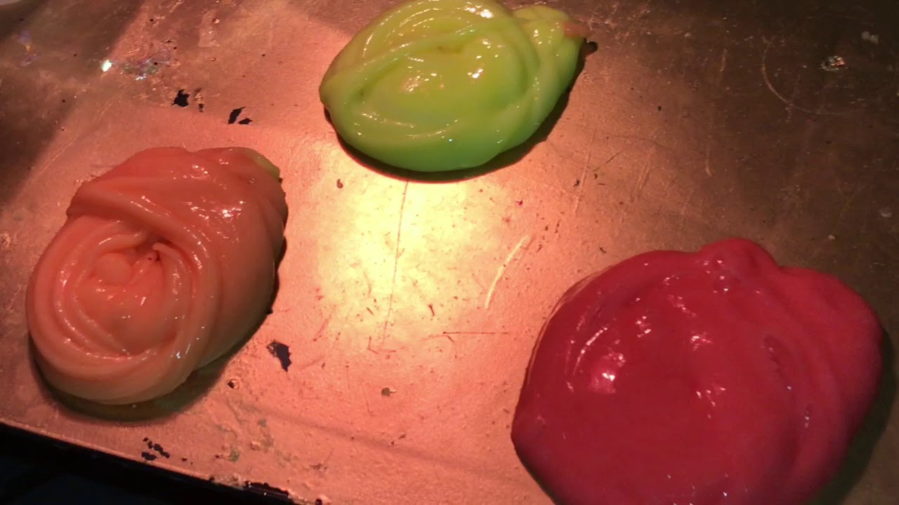 How to make volcano slime - YouTube