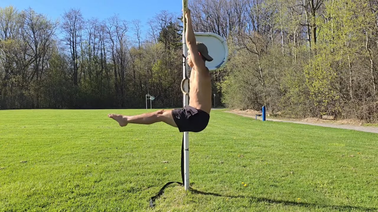 How to do a Hanging Straight Leg Raise - YouTube