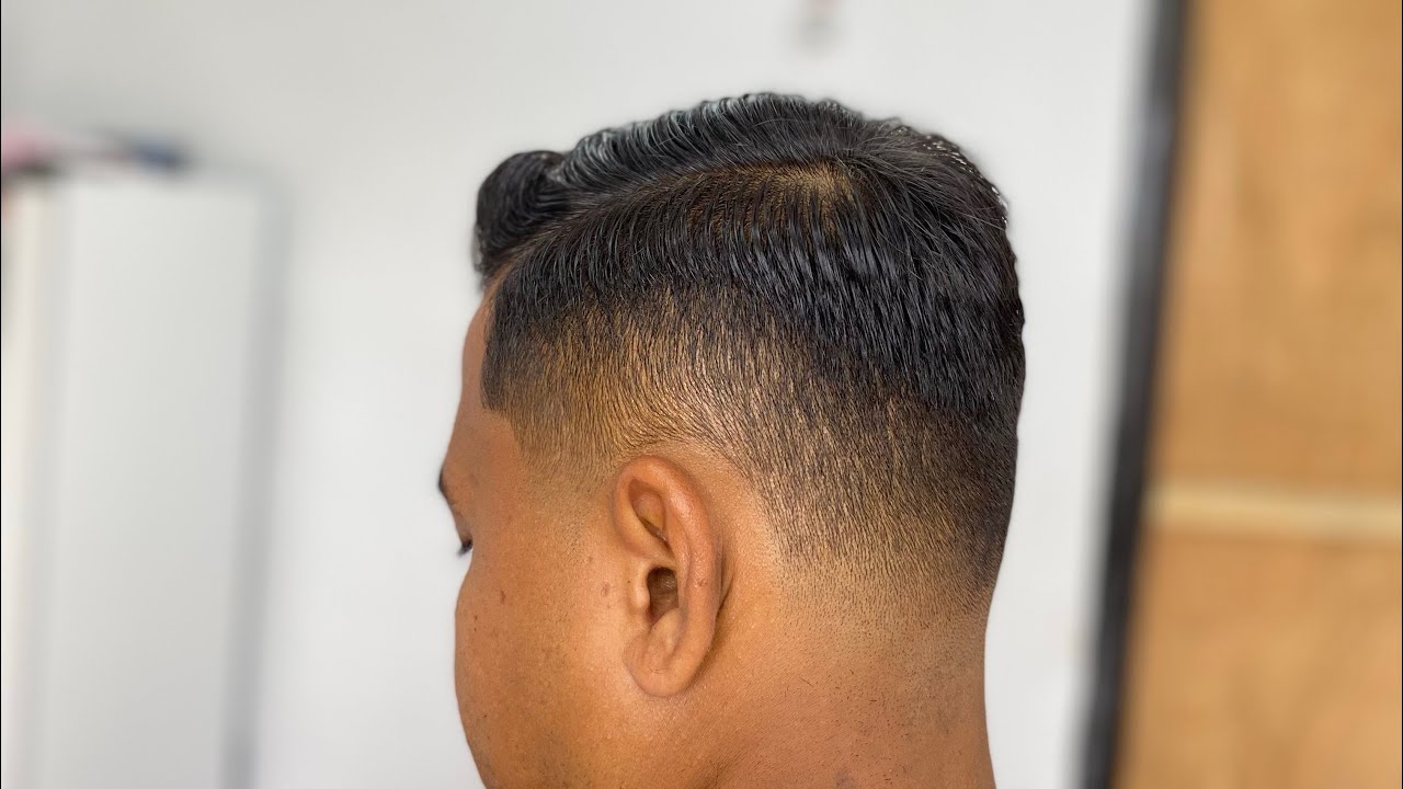 Taper Fade || Tutorials cara membuat potongan Rambut - YouTube