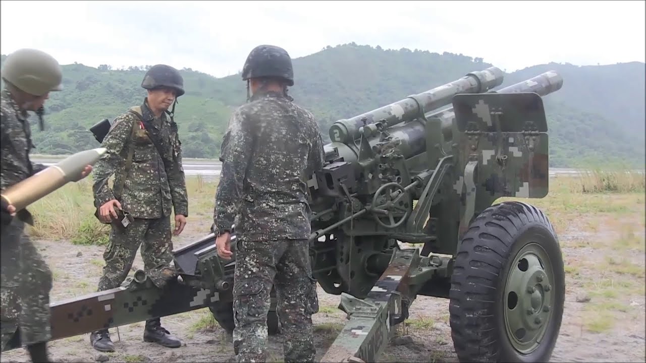 US, Filipino Forces Bring Out The Big Guns - YouTube