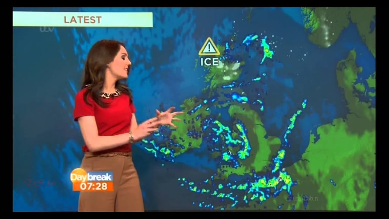 LAURA TOBIN:--: itv Daybreak Weather - Bump n Grind red red. wine - YouTube