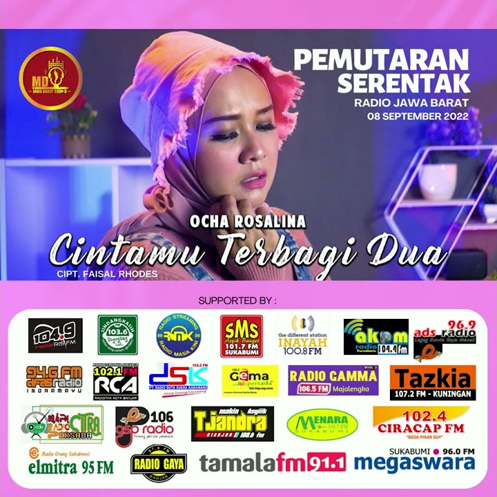 Ocha Rosalina - Cintamu Terbagi Dua (Ps Radio Jabar) - YouTube