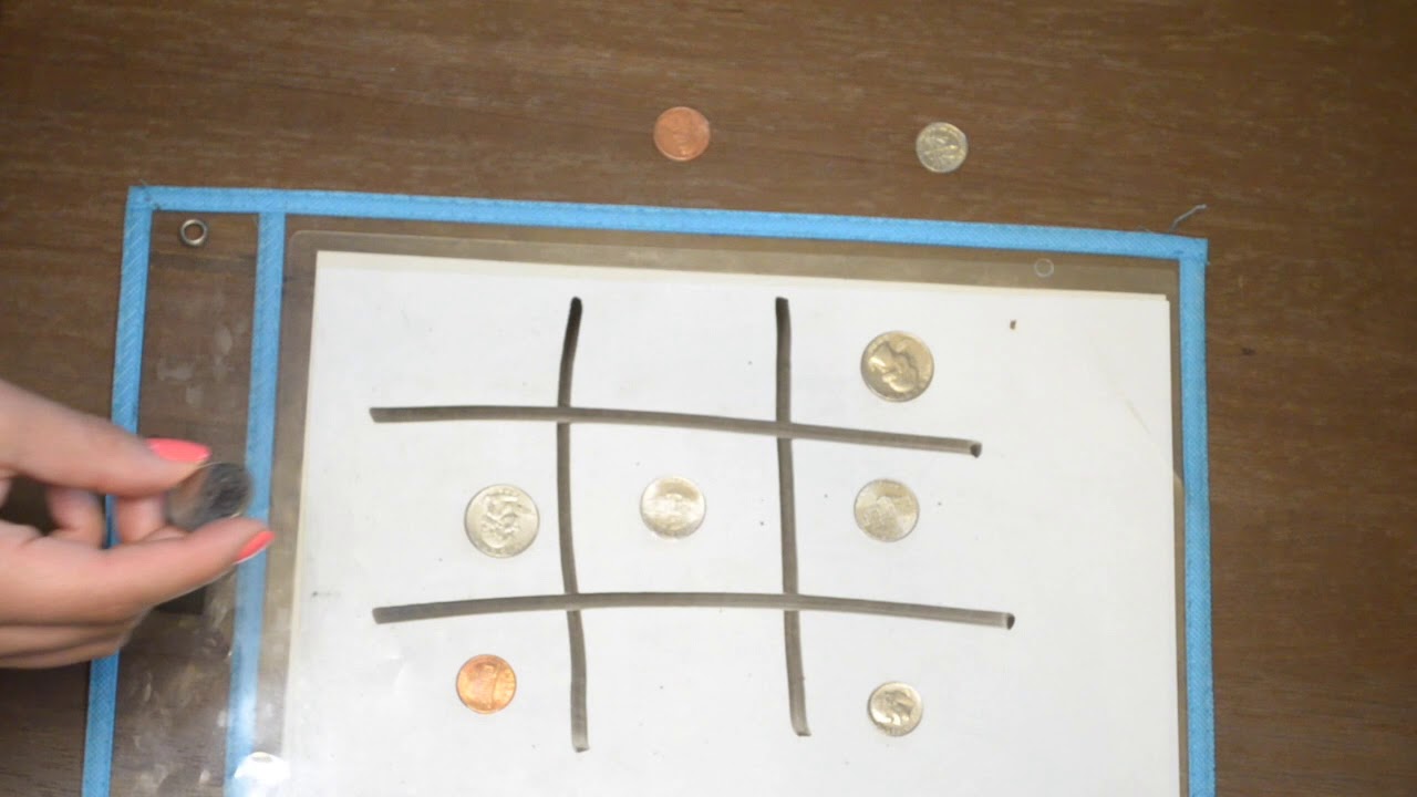 Coin Tic Tac Toe - YouTube