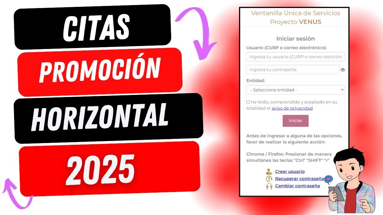 ¿CÓMO SACAR MI CITA PARA PROMOCIÓN HORIZONTAL 2025? - YouTube