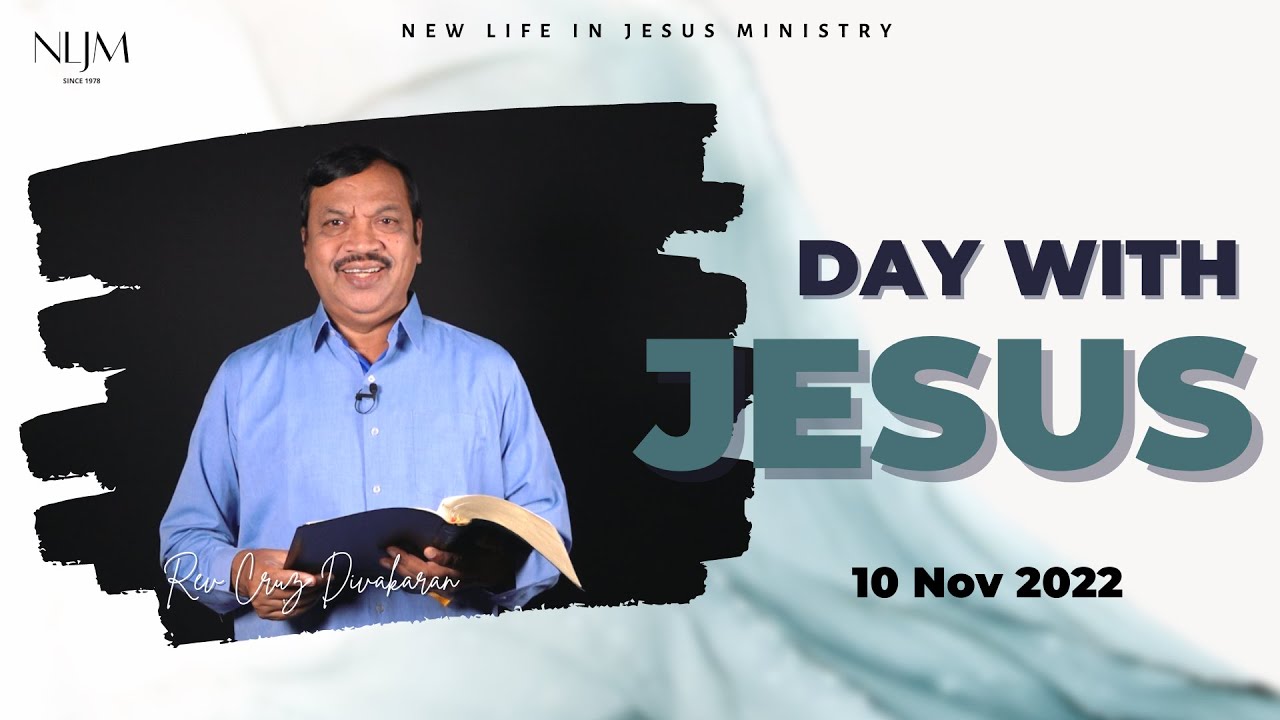 James 4:7 | Day With Jesus | Rev. Cruz Divakaran | 10 Nov 2022 | #nljm ...