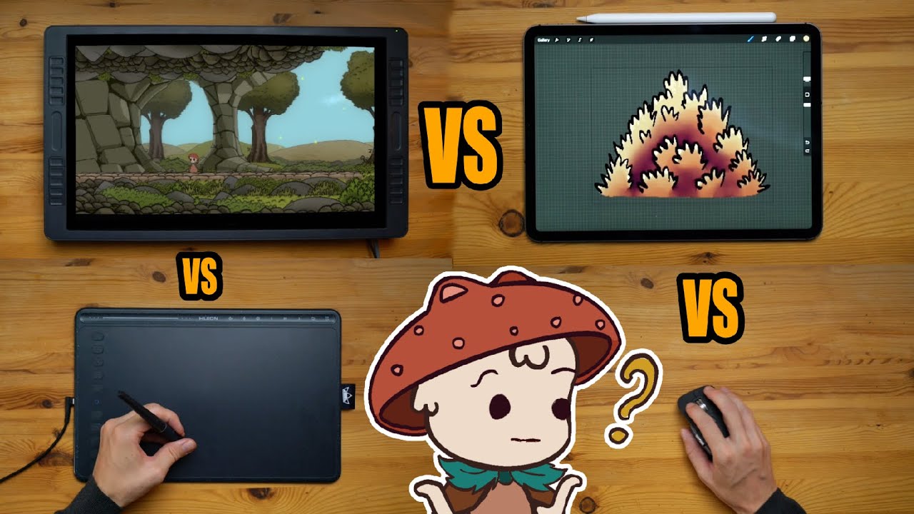 What drawing devices should you use for Game Art - YouTube