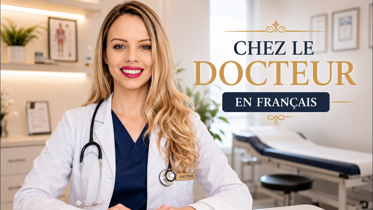 Chez le docteur en français (A2) - YouTube
