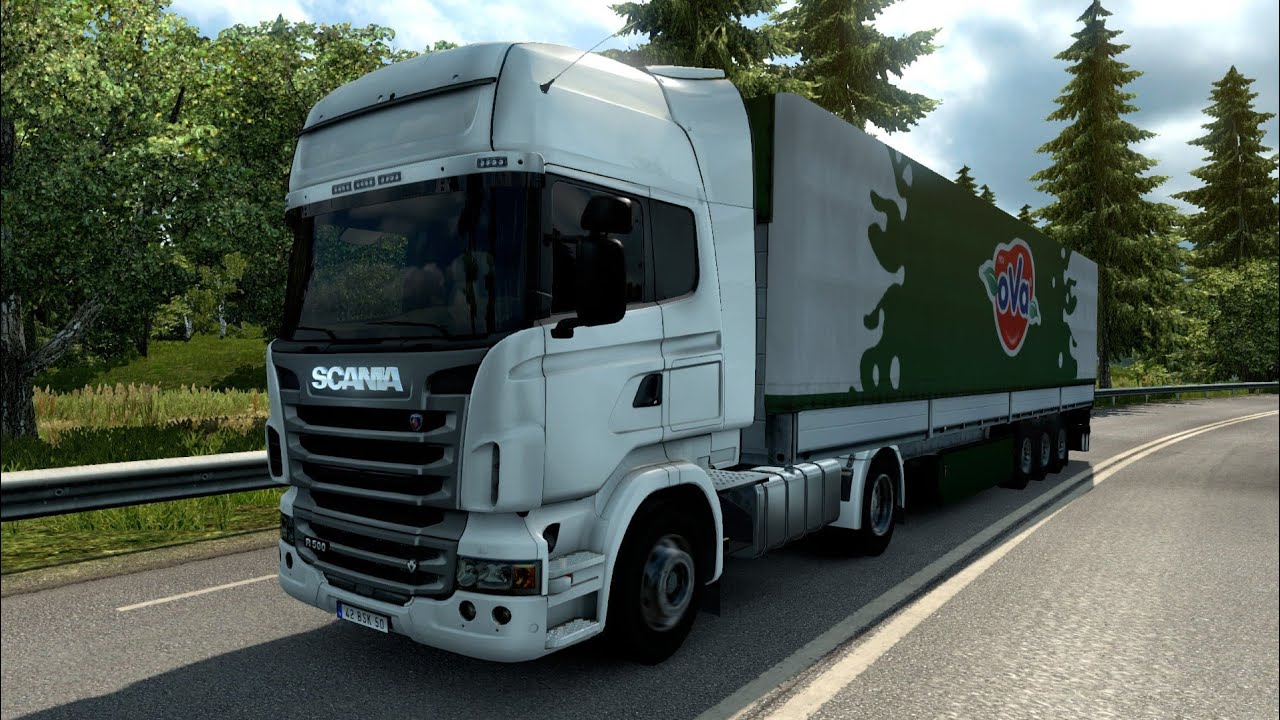 ETS2 - Delivery Through Malmo with Heavy Loaded Truck | Euro Truck ...